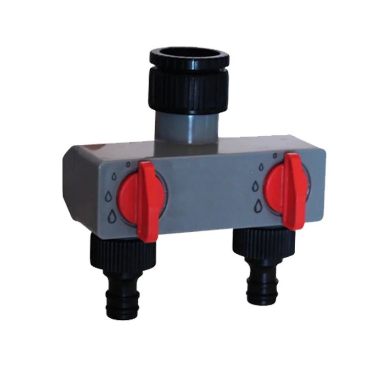 DRJET 2 Way Distributor 3/4'' and 1'' ABS Plastic Garden Hose Pipe ...