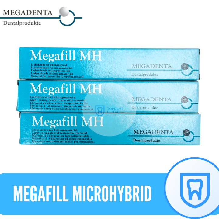 Megafill MH 4.5g (Light Curing Micro Hybrid Dental Composite) Megafill ...