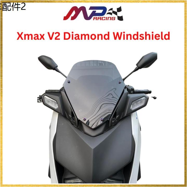 Xmax V2 Batman Windshield Diamond Yamaha Xmax 2023 windshield | Lazada