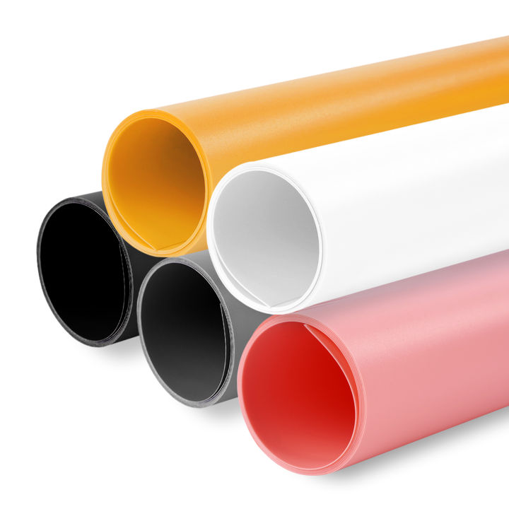 Selens PVC Backdrop Dual-sided Matte Anti-wrinkle Photography Backdrop Set 50*100CM PVC Material ...