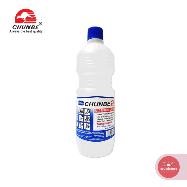 กาวน้ำ Liquid Glue ตราจิงโจ้ Chunbe กาวน้ำใส 500 มล. รุ่น 6607GE จำนวน ...