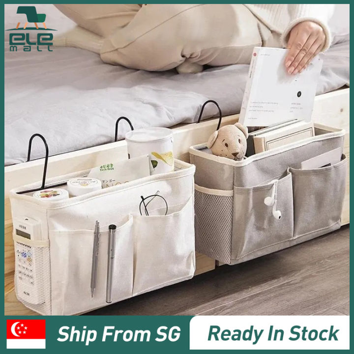 Hanging Bedside Storage Organizer Anti-slip Bedside Bag Bed Sofa Side ...