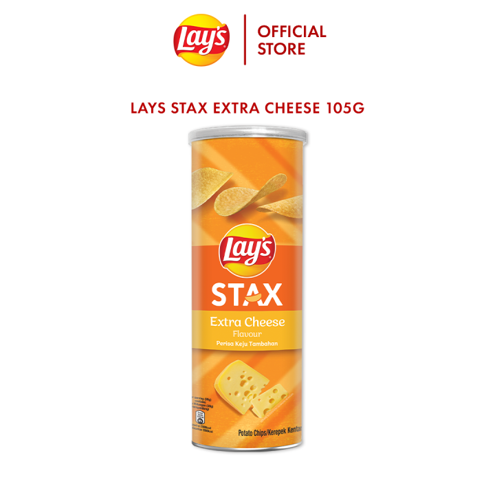 Lay's Stax Extra Cheese 105g | Lazada