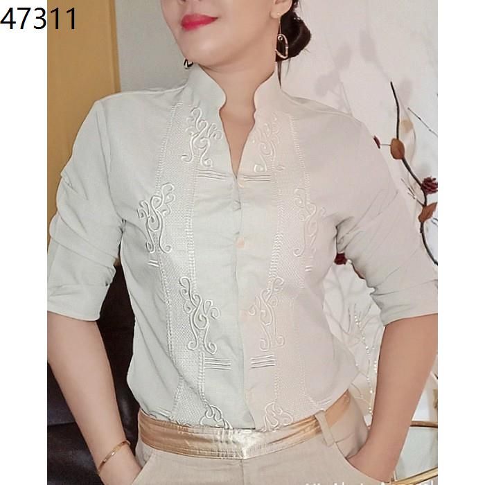 barong for women BARONG FOR WOMEN / OFFICE WORK WEAR | Lazada PH