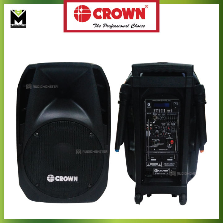Crown PRO-2017R 250W 12 inch Active Speaker System | Lazada PH