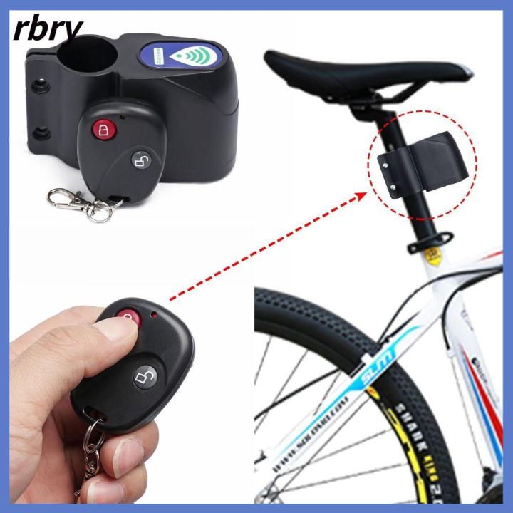 RBRY Anti-theft Remote Control MTB Bike Vibration Alarm Cycling ...