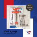 20ml TPX Orange syringe with 12pcs assorted needles for veterinary use ...