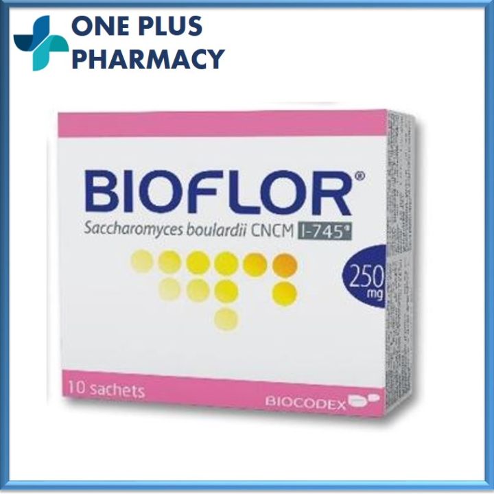 Bioflor Saccharomyces boulardii CNCM I-745 (250mg x 10 Sachets) [EXP 08 ...