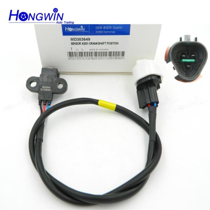Genuine No. MD303649 Crankshaft Position Sensor Fits Mitsubishi Montero ...