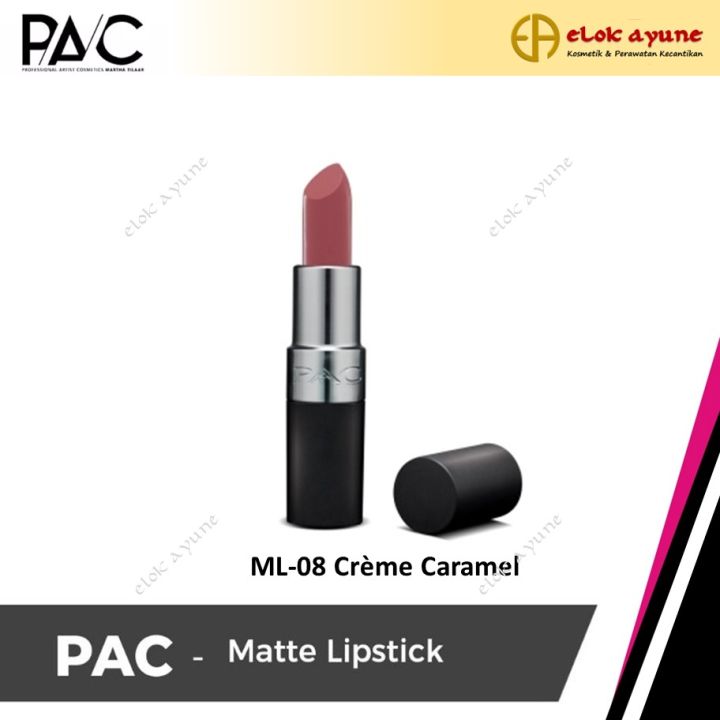 PAC Matte Lipstick Creme Caramel | Lazada Indonesia