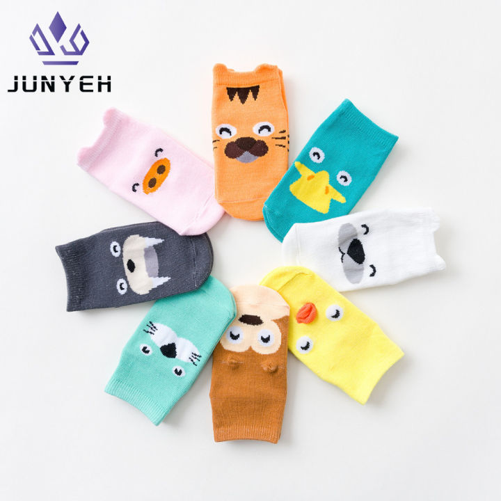 Baby Socks Cotton Stockings Kid Animal Cute Baby Cotton Animal Stocking ...