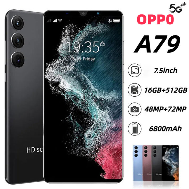 OPP0 A79 original mobile phone 7.5-inch full screen 16GB+512GB Android ...