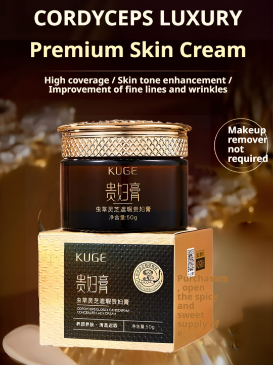 Lady Cream Luxurious Skin Nourishing Cream Cordyceps Moisturizing Cream ...