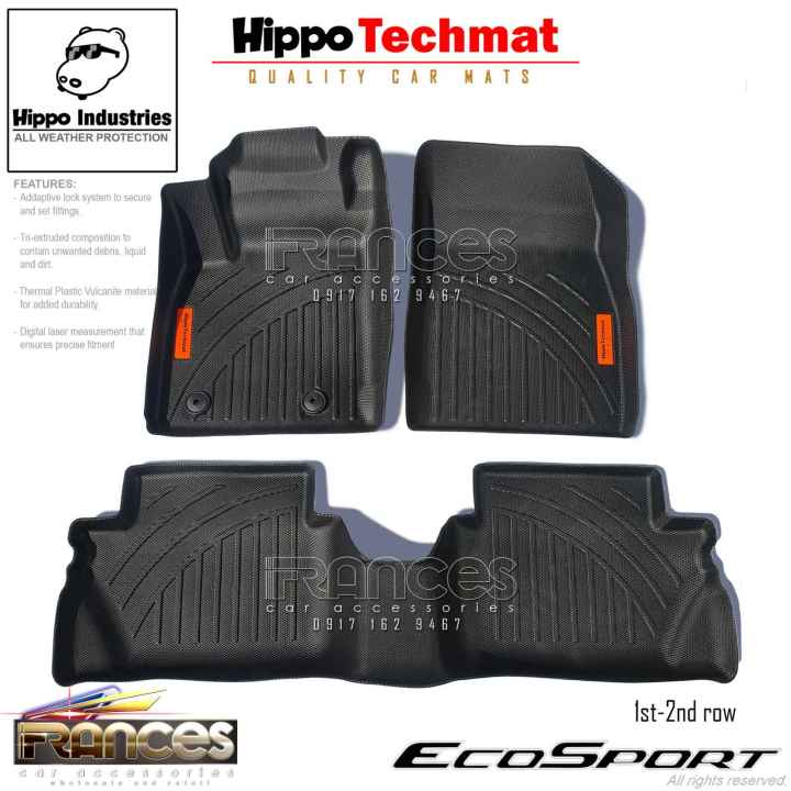 Ford Ecosport 2016 to 2024 Hippo Techmat Deep Dish Matting Thailand ...