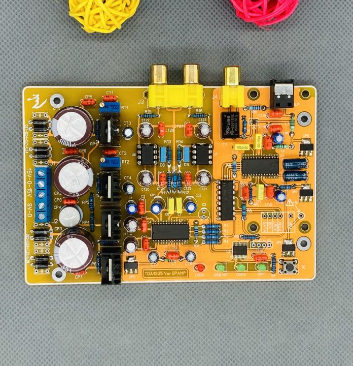 Nvarcher บอร์ดถอดรหัส TDA1305 Coaxial Fiber Optic IIS Input CS8412รับ ...