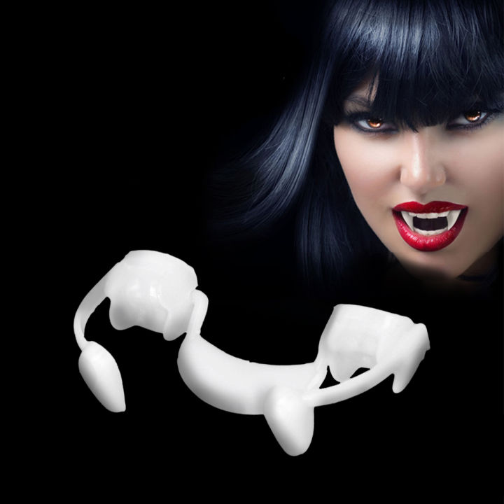 sawu Vampire Fangs, Halloween Retractable Plastic Silicone Horrifying ... sawu Vampire Fangs, Halloween Retractable Plastic Silicone Horrifying ...
