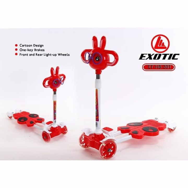 Exotic ET - HB 201 Scooter Mainan Skuter Otoped Anak | Lazada Indonesia