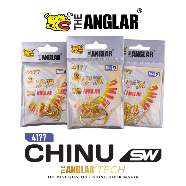 THE ANGLAR - CHINU HOOK PACK 4177 FISHING HOOK | Lazada