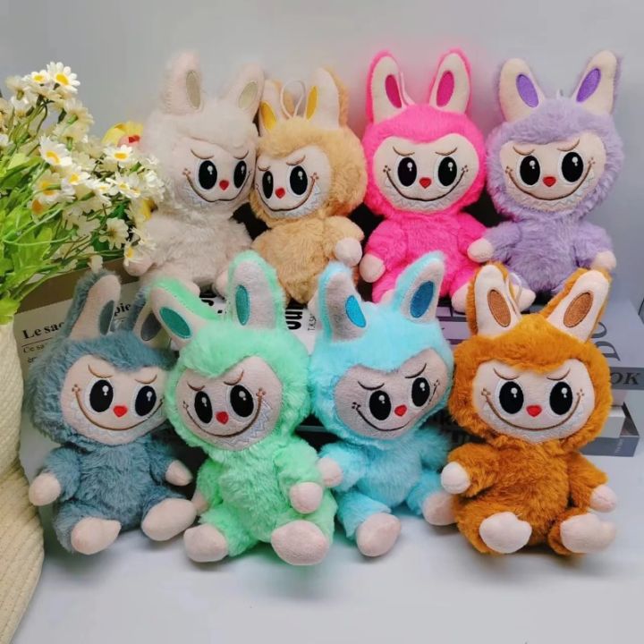 Labubu POPMART Plush Toys Soft Stuffed Doll Labubu Monster Figure ...
