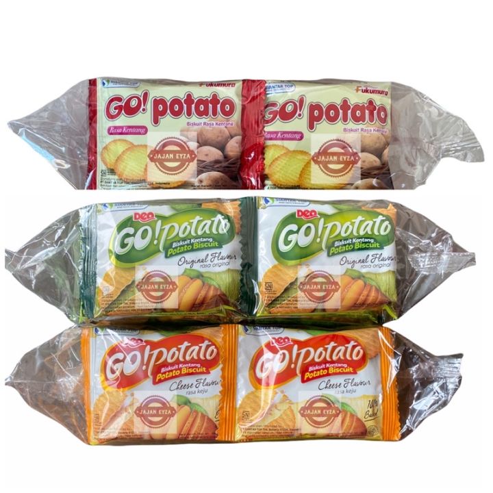SIANTAR TOP GO POTATO ORIGINAL FLAVOUR (1pack 2renteng) / SIANTARTOP GO ...
