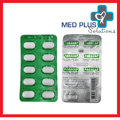 Paracap (Paracetamol 500mg )(E: 7/2025) PROMO | Lazada