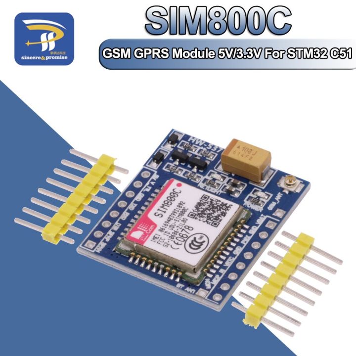 SIM800C GSM GPRS Module 5V/3.3V TTL Development Board IPEX With Bluetooth And TTS For Arduino ...