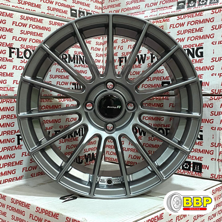 แม็กขอบ 15 RS05 สีเทากัน 4/100 (4วง) | Lazada.co.th