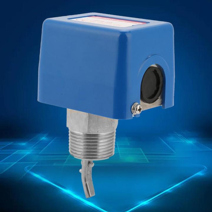 【ราคาถูกสุด】Water Flow Switch HFS-25 1 /DN25 ของเหลวน้ำการไหล Paddle ...