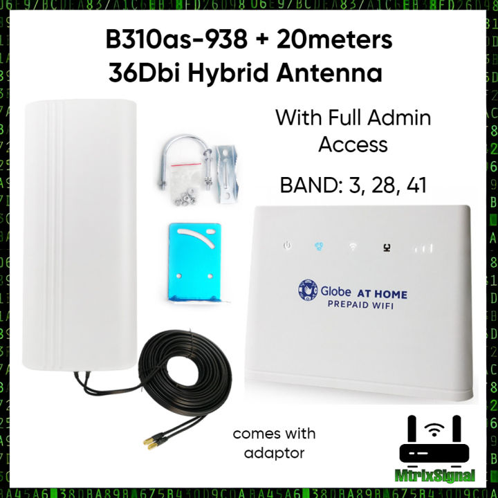 b310as-938 openline modem with 20meters hybrid antena | Lazada PH