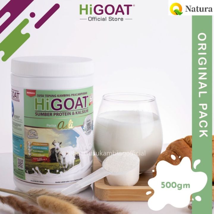 susu kurma farm fresh HiGOAT ORIGINAL SUSU KAMBING (500GM) | Lazada