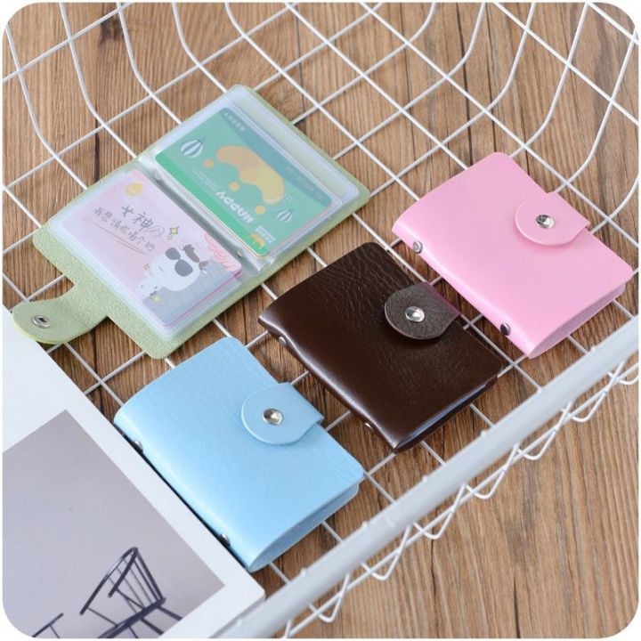 J1003 Korean version of simple and fashionable men card holder Credit ...