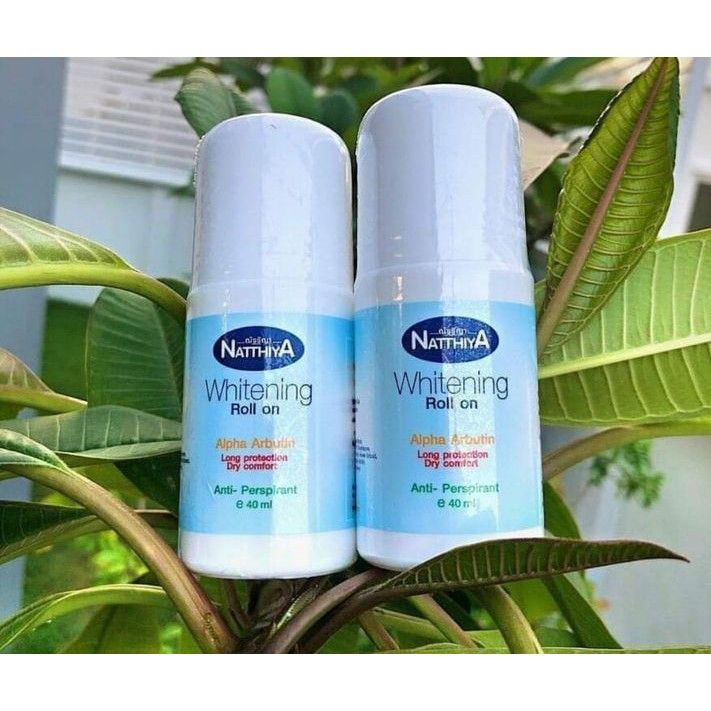Natthiya Whitening Roll on บอกลากลิ่นเต่าแรง | Lazada.co.th