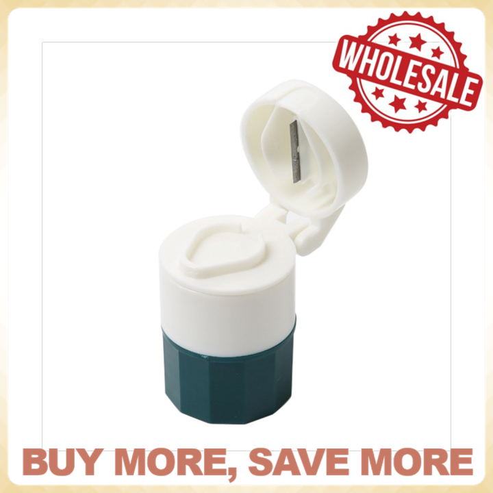 [ReadyStock] Medicine Cracker Cutter Grinding Pill Box Cutting Tablets ...