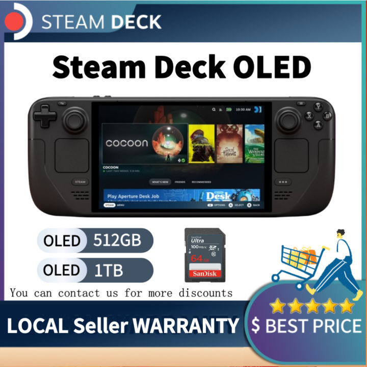 2025[Ready] Steam Deck OLED Handheld steamdeck Computer Game Console WIN10 Instock2026 | Lazada ...