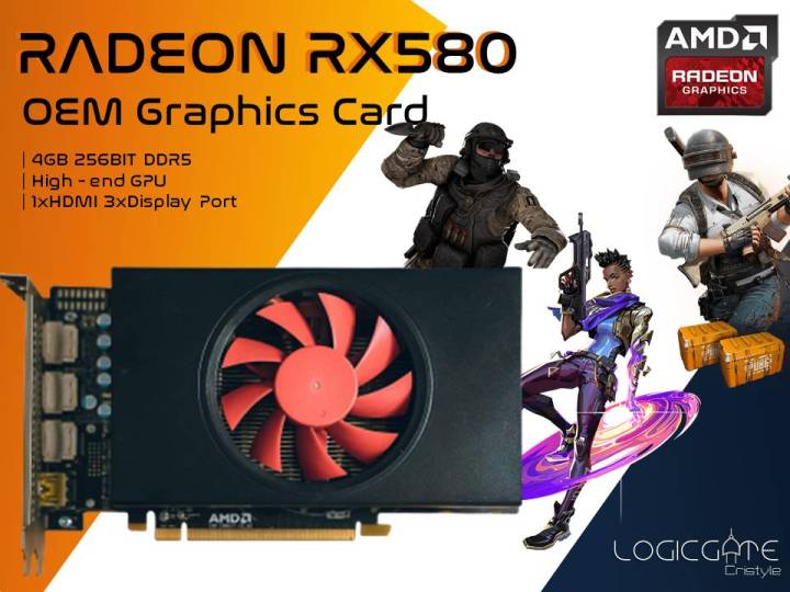 Radeon Rx580 OEM 4g 256bit DDR5 High End Graphic Card | Lazada PH
