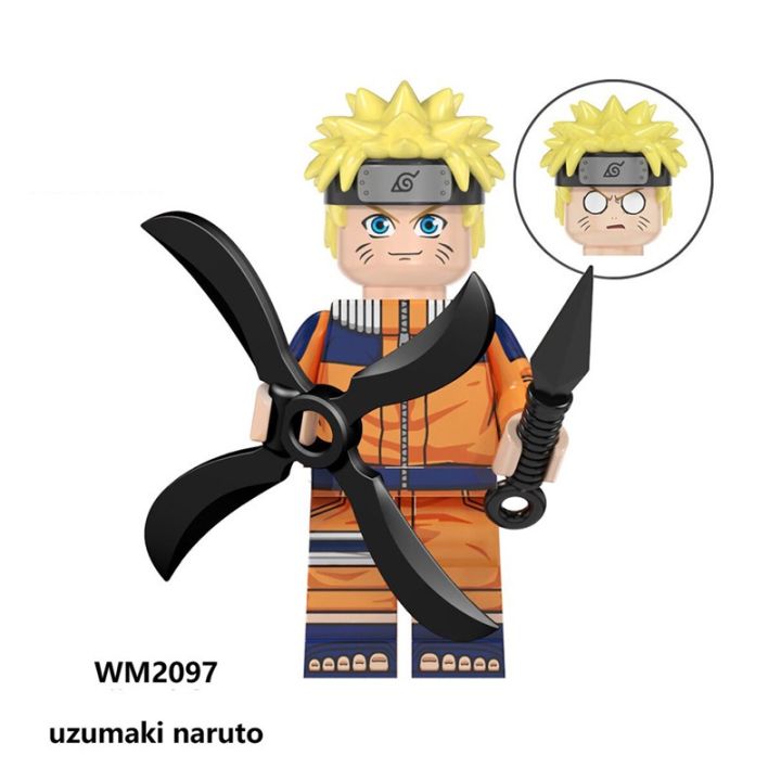 UO ★Naruto Action Figures Narutoes Minifigures Building Blocks Ninja ...