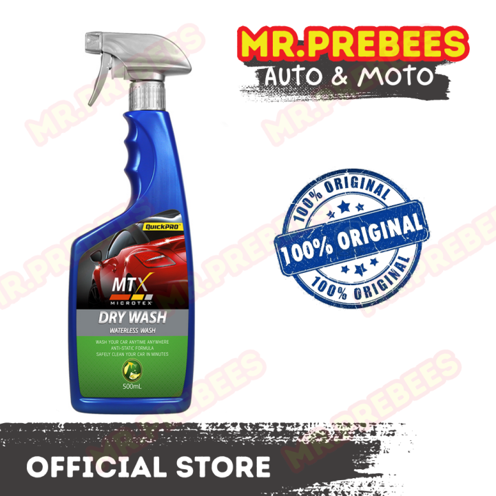 MICROTEX MTX Dry Wash - Waterless Wash (With Wax) 500ml | Lazada PH