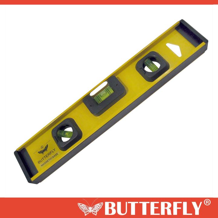 BUTTERFLY Tools Aluminum Level Bar with Magnet (12" / 30cm) | Lazada PH