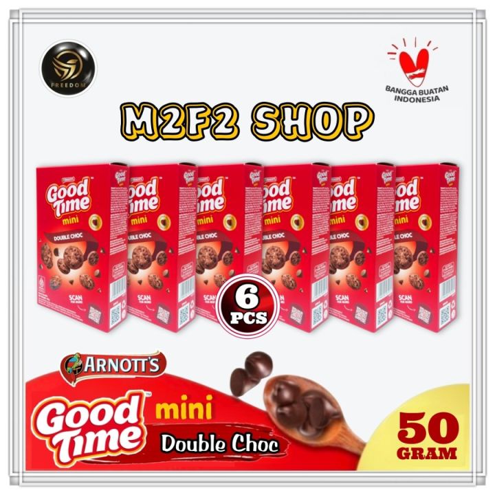 Good Time MINI Double Choco Chips Cookies | Kukis Cokelat - 50 gr ...