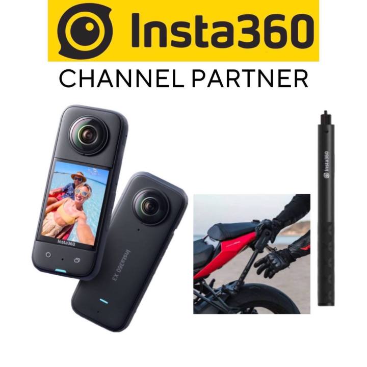 Insta360 X3 360 Action Camera - Motorcycle Kit | Lazada Singapore