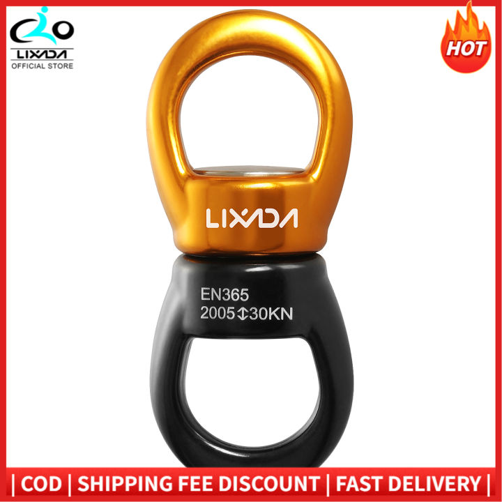 Lixada Swing Swivel 30kN Safest Rotational Device Swing Spinner ...