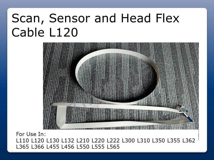 Printhead, Scan, Sensor flex cable used for (Printer) EP L110 L120 ...