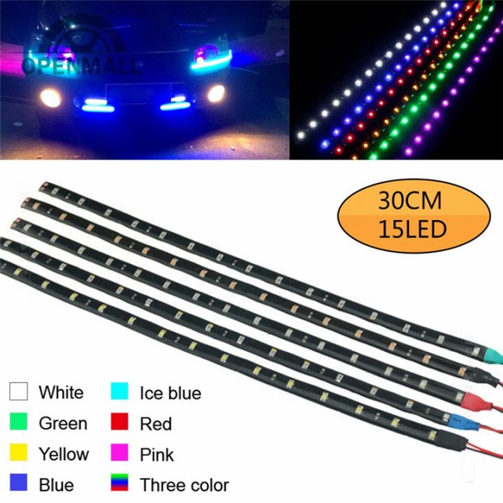 [Cls24000k code 30K single 99K] car waterproof 15 PCs 30cm LED strip ...
