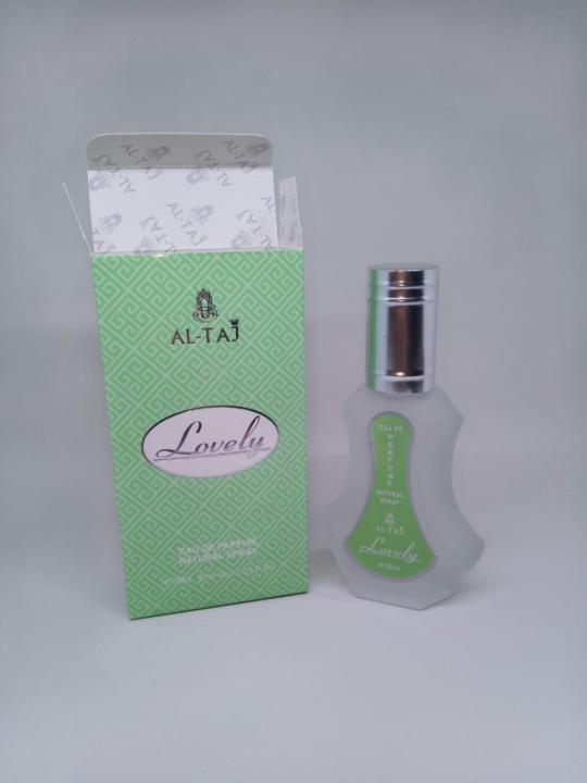 parfum spray al taj altaj lovely 35ml non alkohol tahan lama | Lazada ...