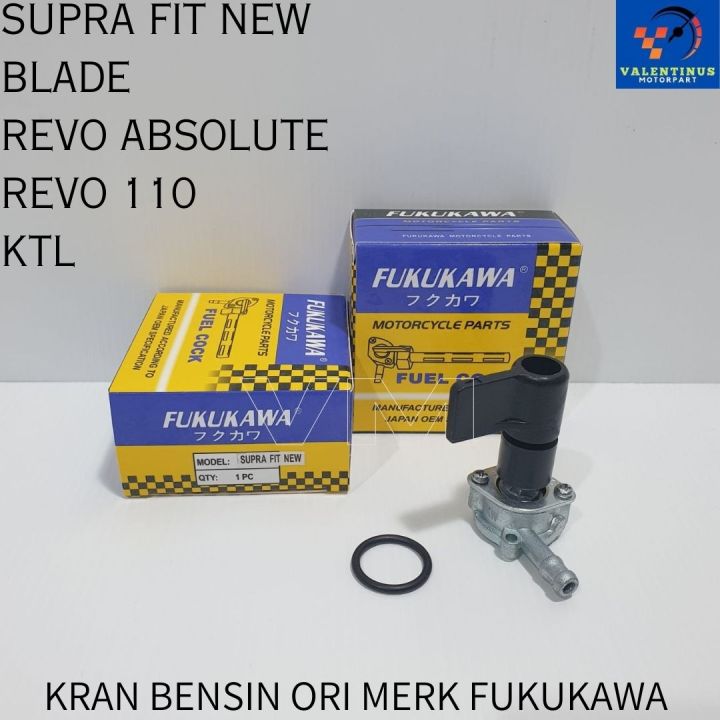 KRAN BENSIN KERAN BENSIN TANGKI MEMBRAN FUEL HONDA SUPRA FIT NEW BLADE REVO ABSOLUTE REVO 110 ...