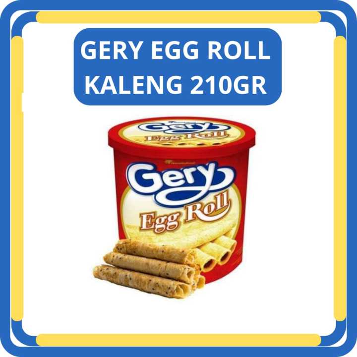 Gery Egg Roll Stick 210gr Kemasan Kaleng | Lazada Indonesia