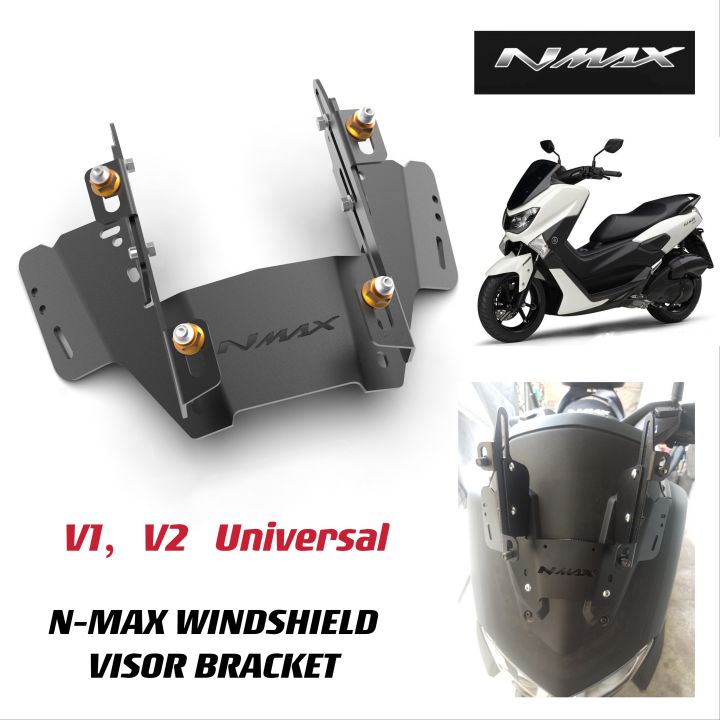 Top 1 COD 1 Set Yamaha Nmax V1 V2 Universal Windshield Visor Bracket ...