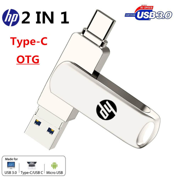 OTG metal pendrive 2TB 1TB 512G 256GB 128G 64G 32G 16G 8G type-c usb ...