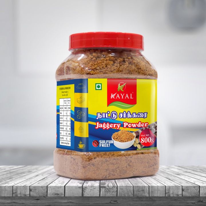 Kayal Naatu Sakkarai (Natural Jaggery Powder) 400G - 800G | Lazada