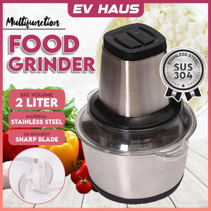 SUS 304 STAINLESS STEEL QL-801 MULTI FUNCTION ELECTRIC MEAT GRINDER ...